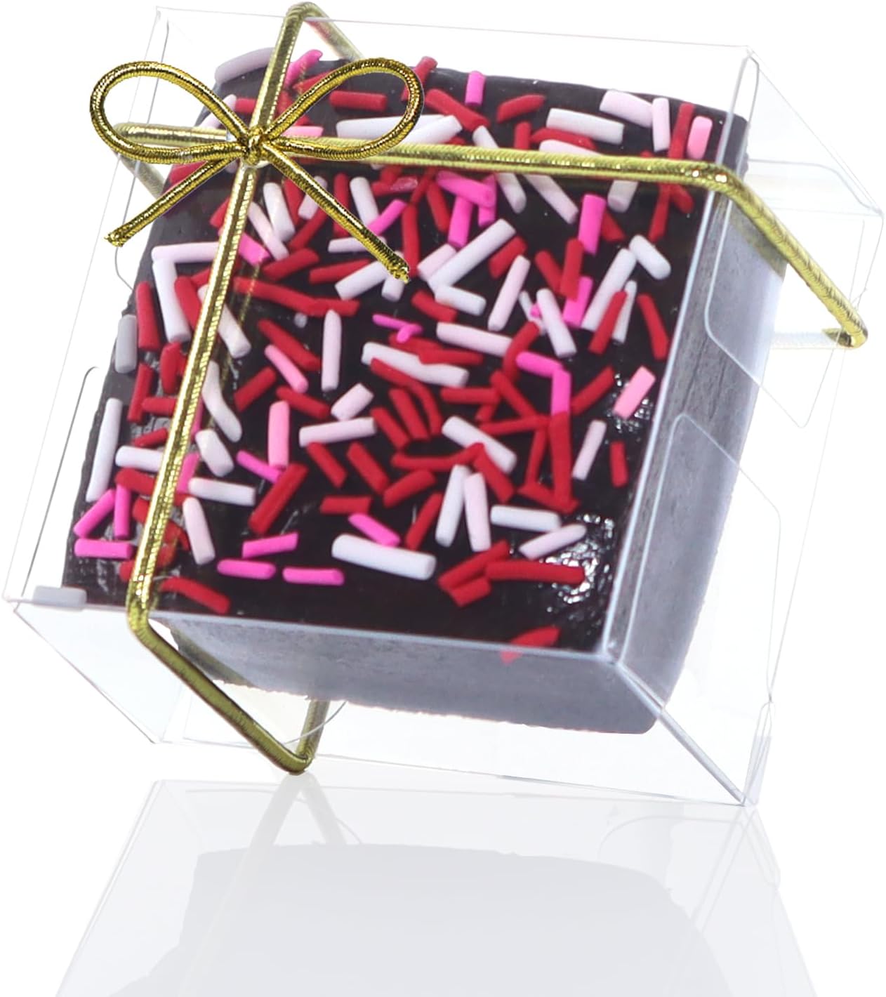 Amazon.com: ROSPAKTEK 50Pcs 2.17x2.17x1.38 Inch Single Chocolate ...