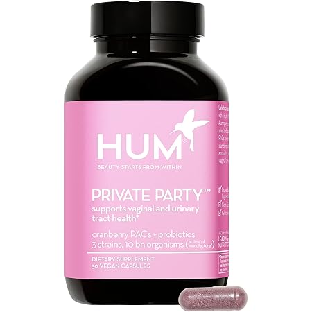 Amazon.com: HUM Private Party Pills - Daily Probiotic Women's Vitamins ...