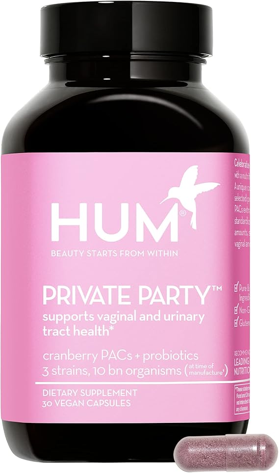 Amazon.com: HUM Private Party Pills - Daily Probiotic Women's Vitamins ...