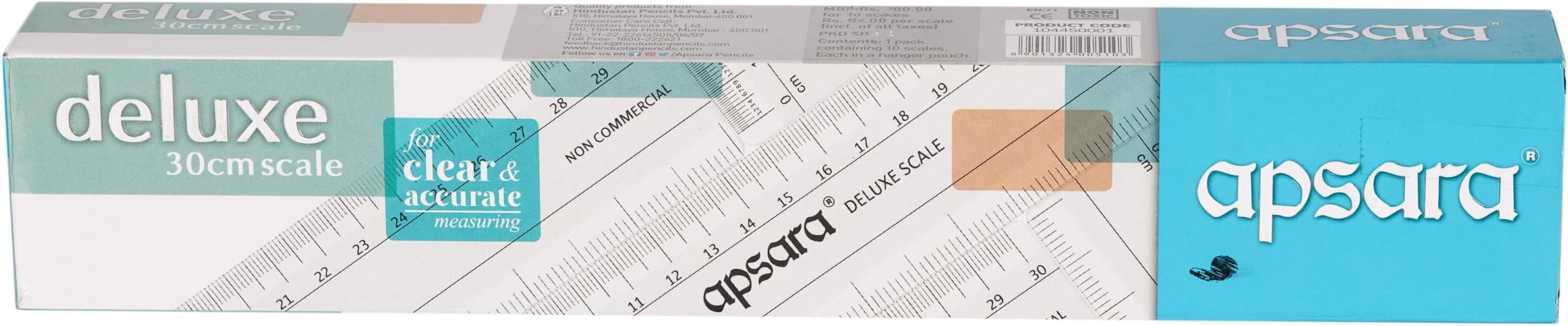 Doms Q Series 15cm Transparent Scale | Precise Marking For Accurate ...