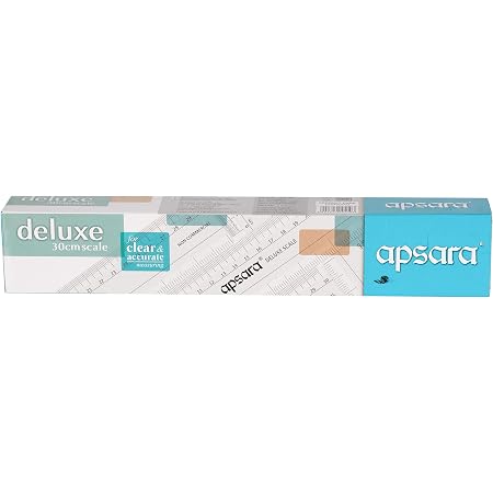 Apsara 30cm Scale - Pack of 10 : Amazon.in: Office Products