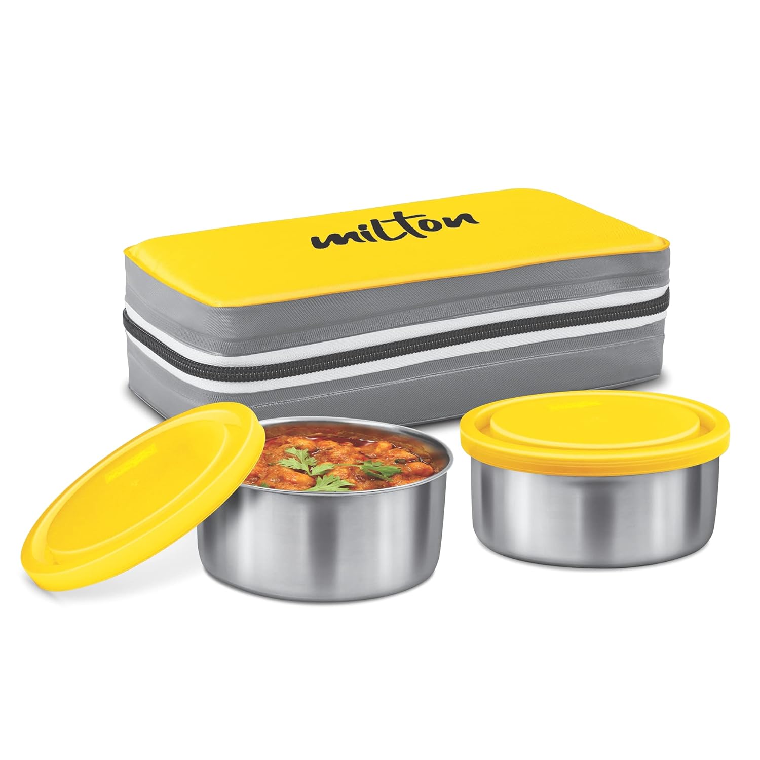 Buy MILTON New Mini Lunch Insulated Tiffin, Set of 2, (280 ml Each ...