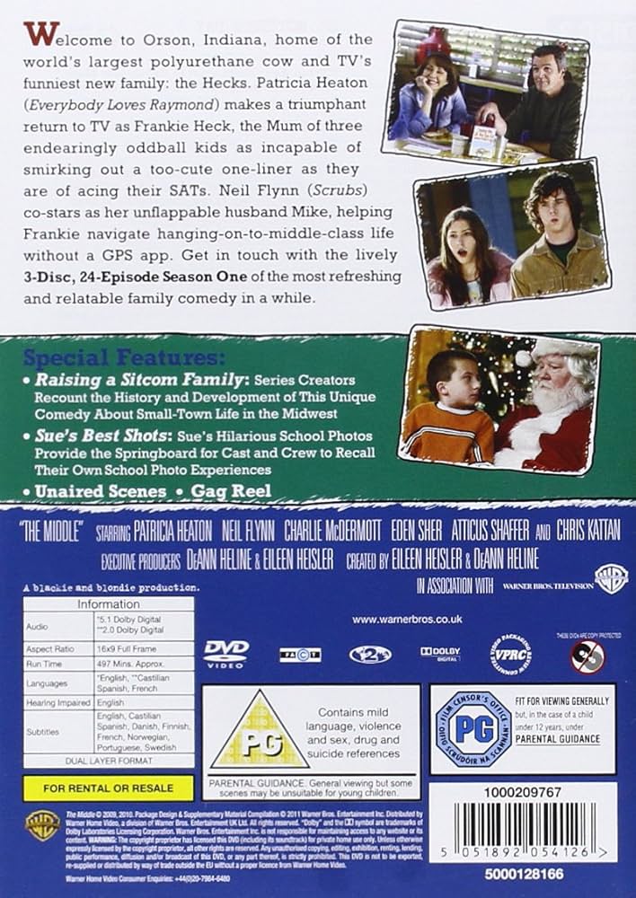 Debbie Shaffer Mother Of Atticus Shaffer The Middle: Season 1 [DVD]