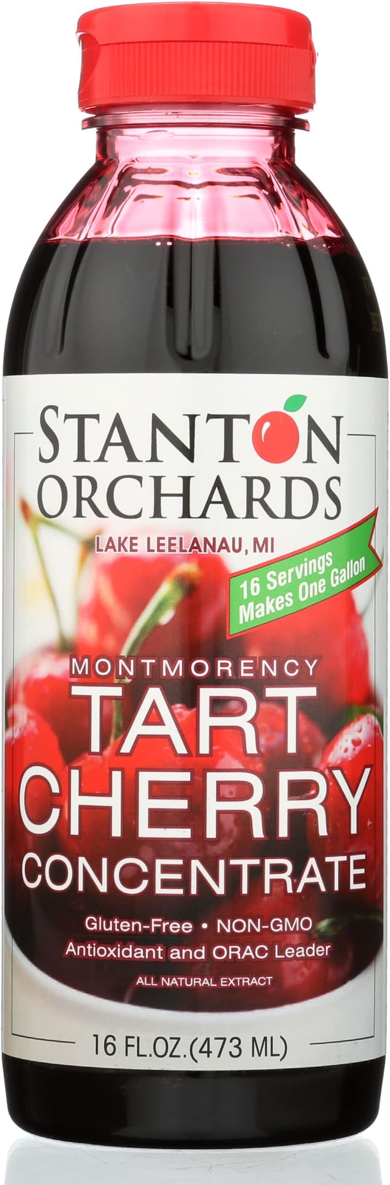 Amazon.com : STANTON ORCHARDS Tart Cherry Juice Concentrate, 16 FZ ...