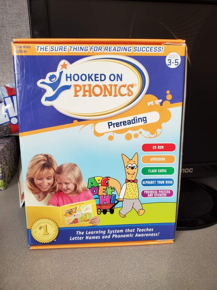 Hooked on Phonics Prereading Ages 3-5 Essentials Edition: 0713974040094 ...