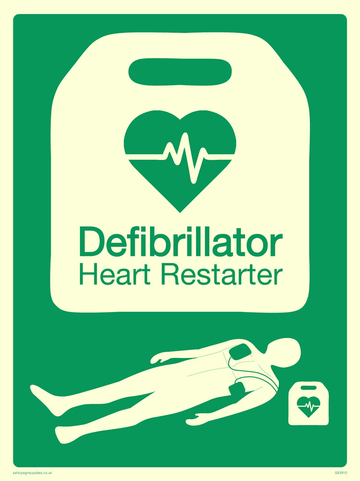 Defibrillator Heart Restarter BHF : Amazon.co.uk: DIY & Tools