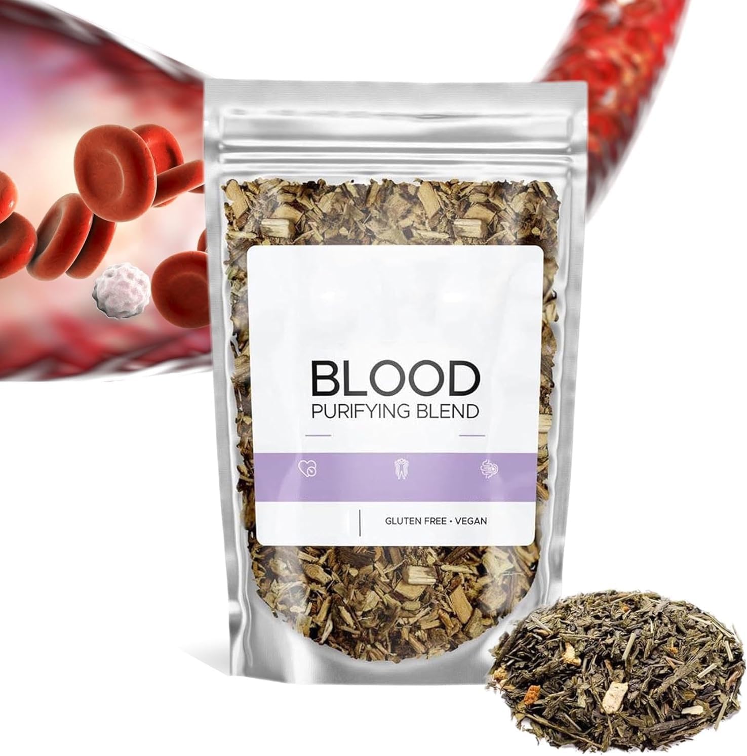 kumosaga Blood Purifying Blend Tea, Blood Purifying Blend Tea Organic ...