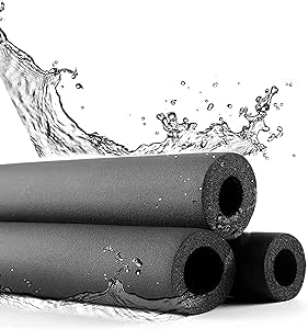 Pipe insulation Foam tube Black Pool Noodles Water Foam Pipe Insulation ...