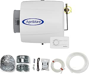 AprilAire 500M 12-gal. Whole-House Small Bypass Evaporative Humidifier ...