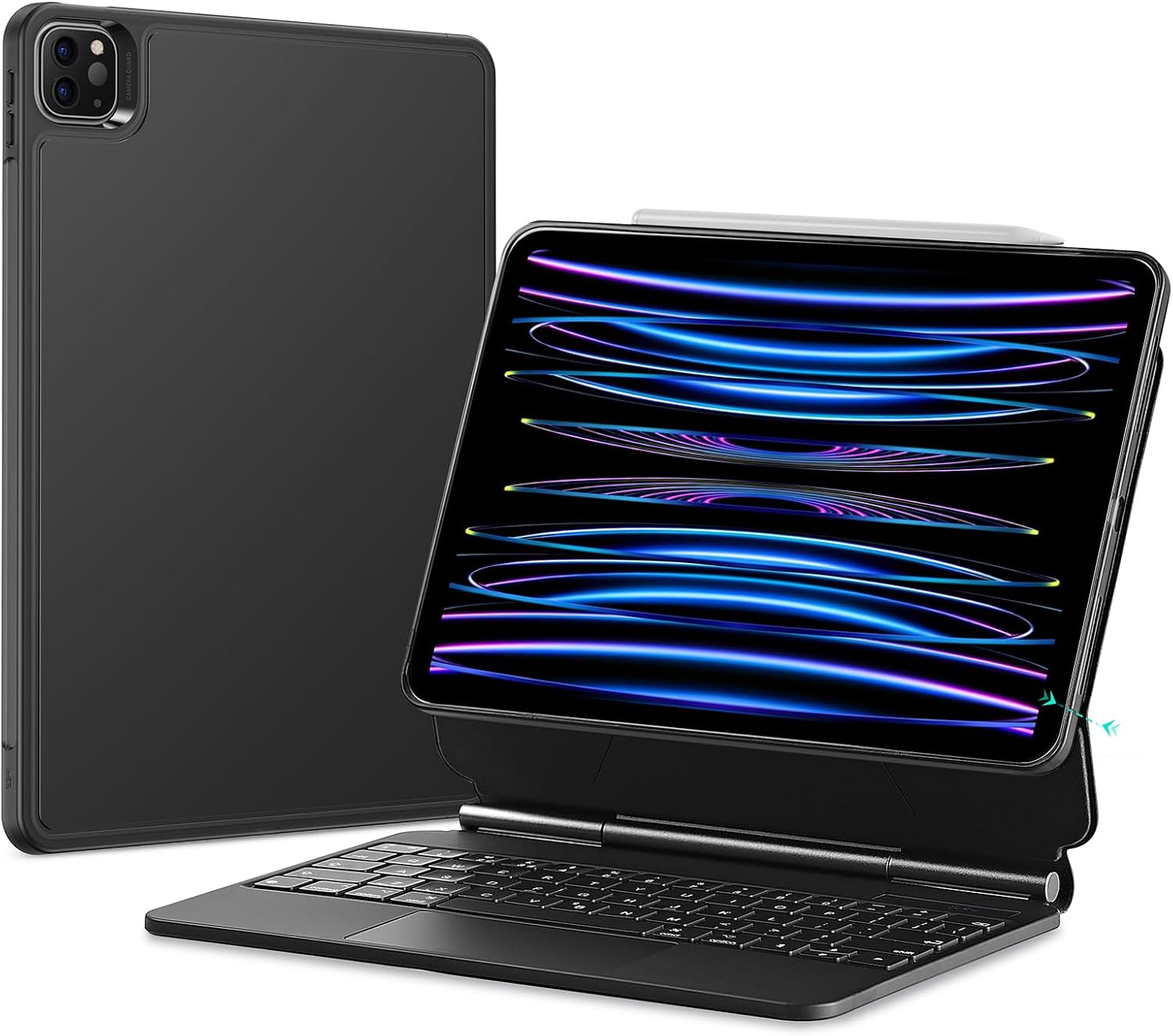 ESR Magnetic Keyboard Case, iPad Keyboard Case for iPad Pro 11/Air 5/4 ...
