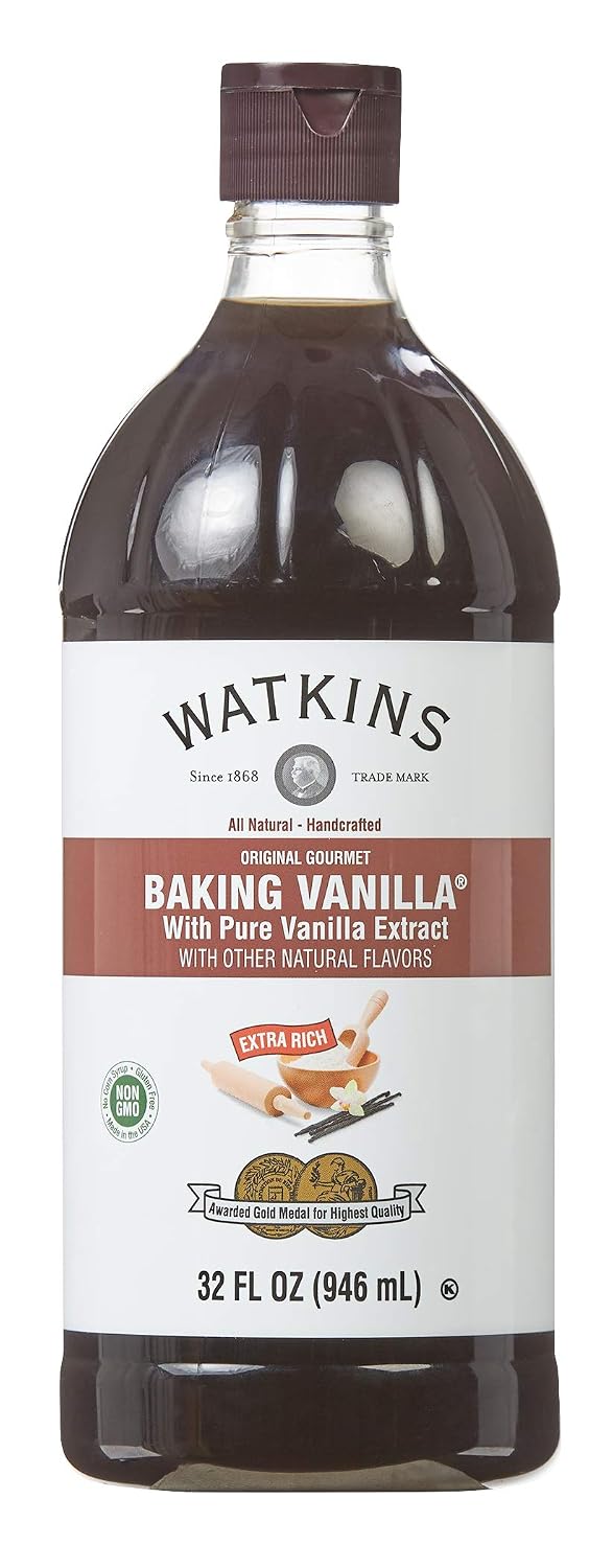 Amazon.com: Watkins All Natural Original Gourmet Baking Vanilla Extract ...