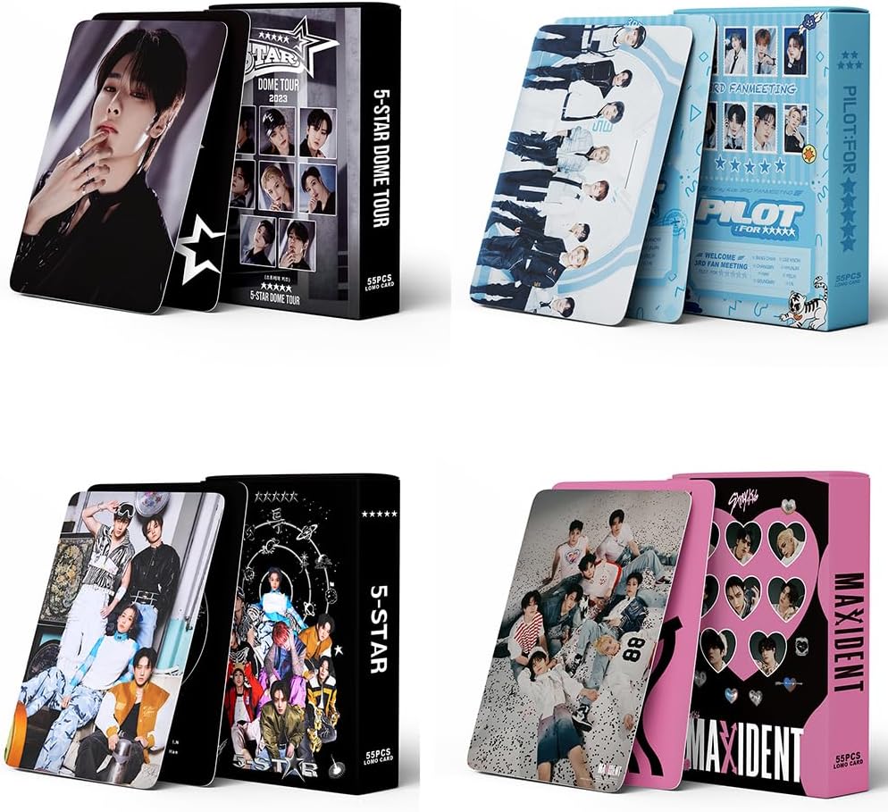 SAMSHINE Kpop Stray Kids Photocards 220Pcs Stray Kids Lomo Karten Stray ...