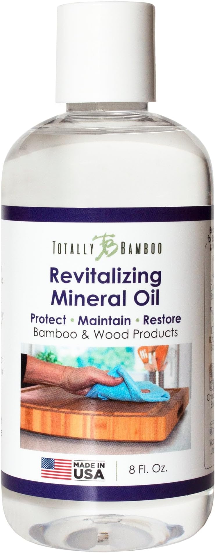 Amazon.com: Totally Bamboo Revitalizing Mineral Oil for Bamboo & Wood ...