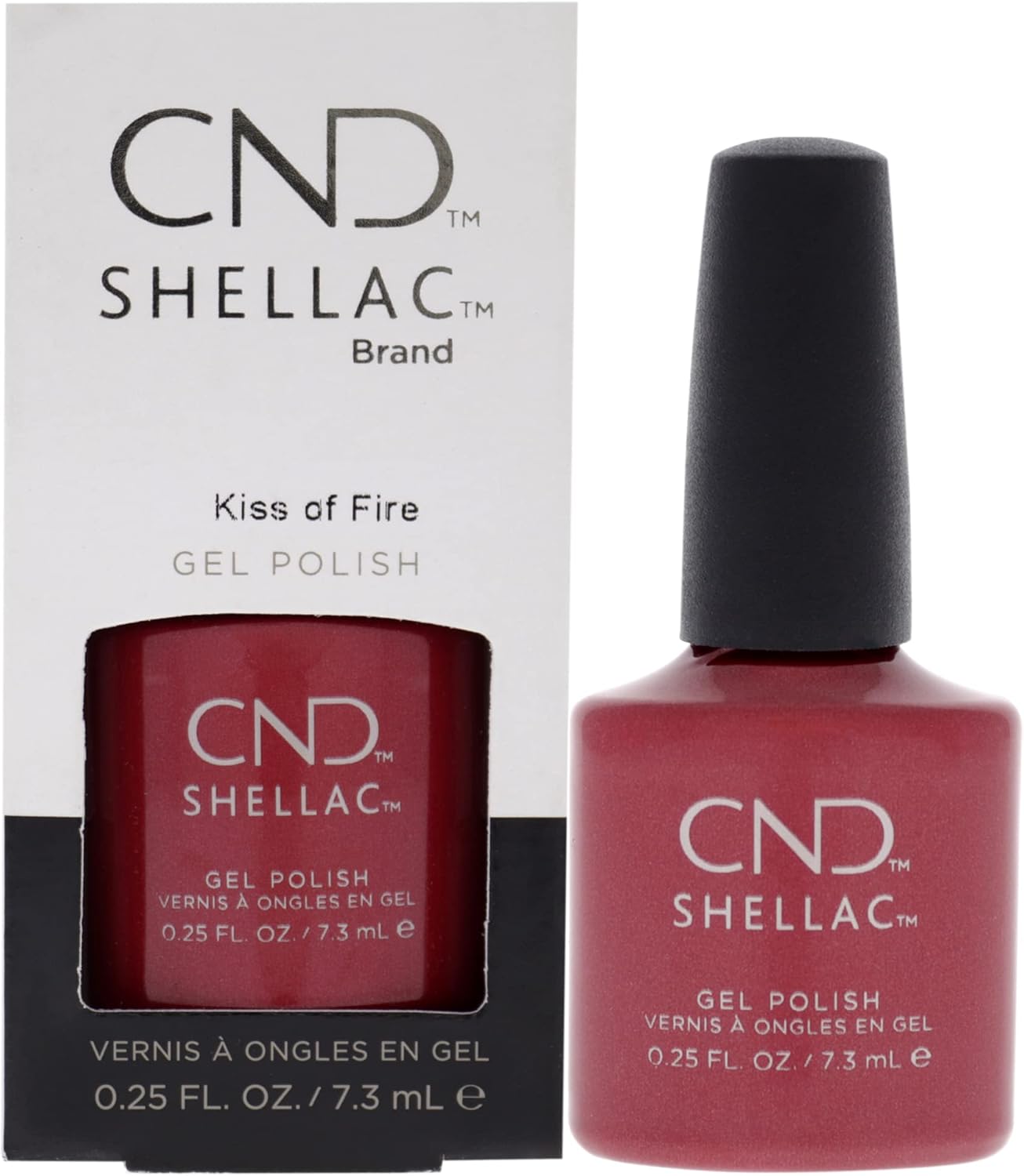 CND Shellac Nail Polish, Kiss of Fire : Amazon.co.uk: Beauty