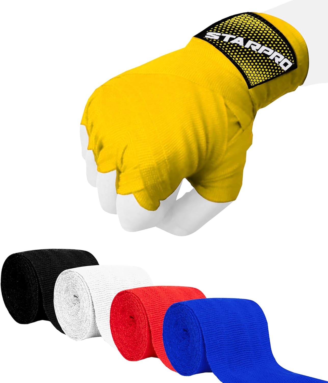 Starpro Boxing Hand Wraps 2.5m & 4.5m – Mexican Style Wrist Wraps with ...