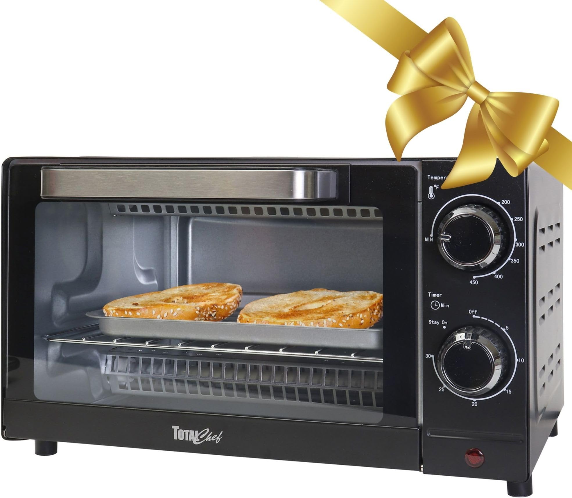 Amazon.com: BLACK+DECKER TO1705SB 4-Slice Toaster Oven, Stainless Steel ...