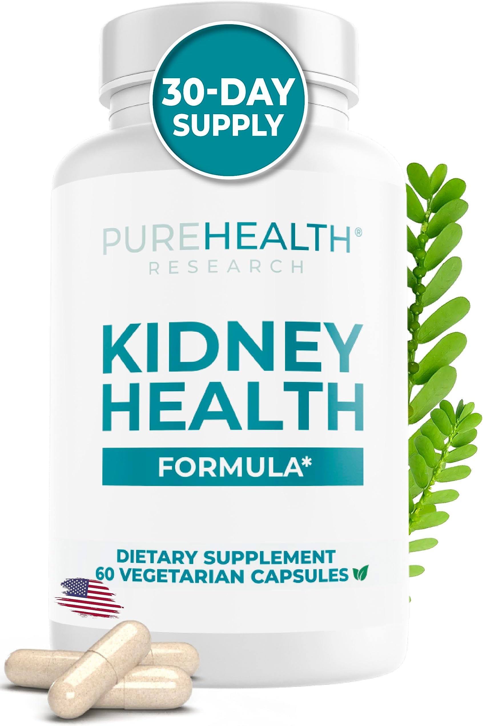 Amazon.com: PUREHEALTH RESEARCH Kidney Health Formula - Complete Kidney ...