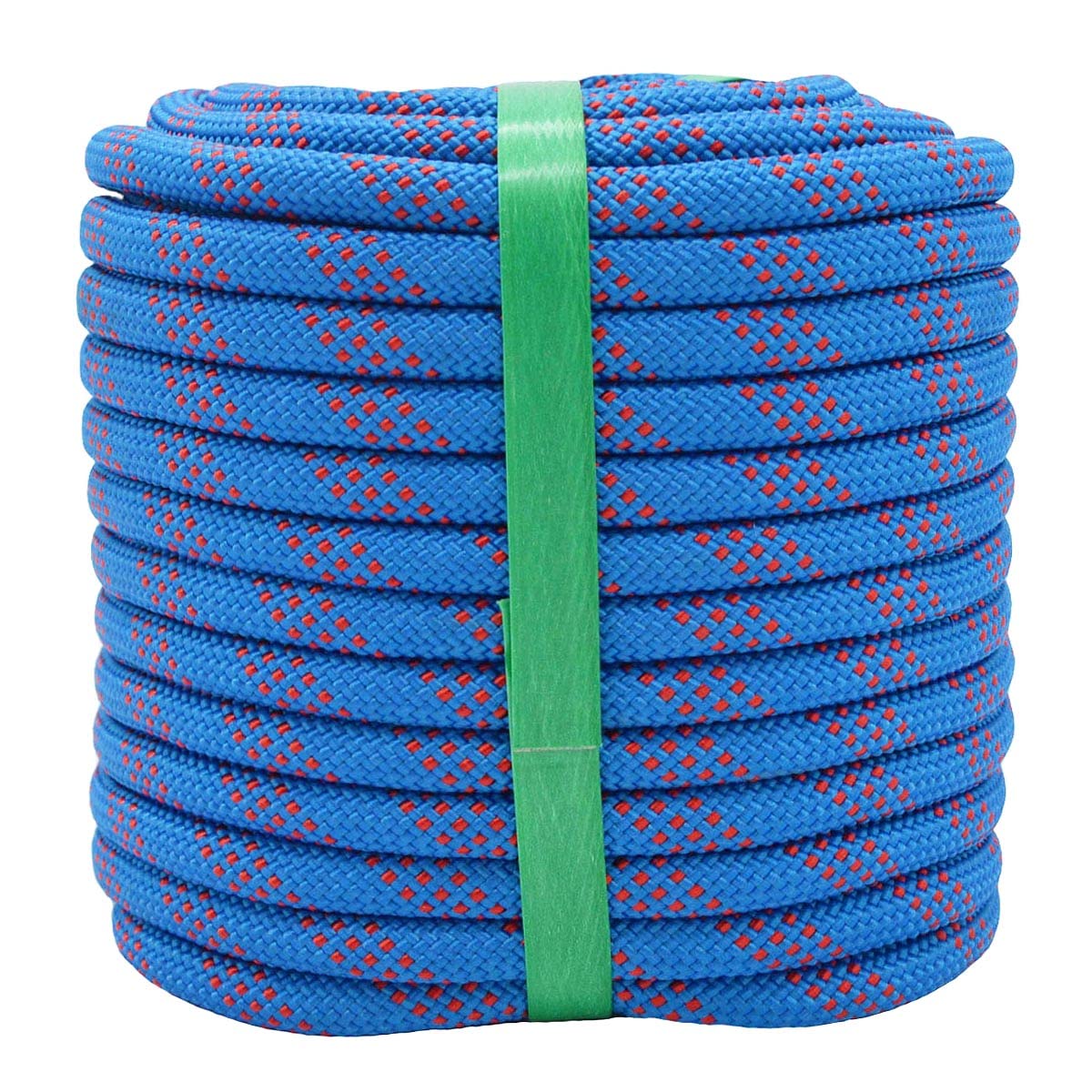 YUZENET Static Rock Climbing Rope 2/5 Inch 100 Feet Outdoor Safety Fire ...