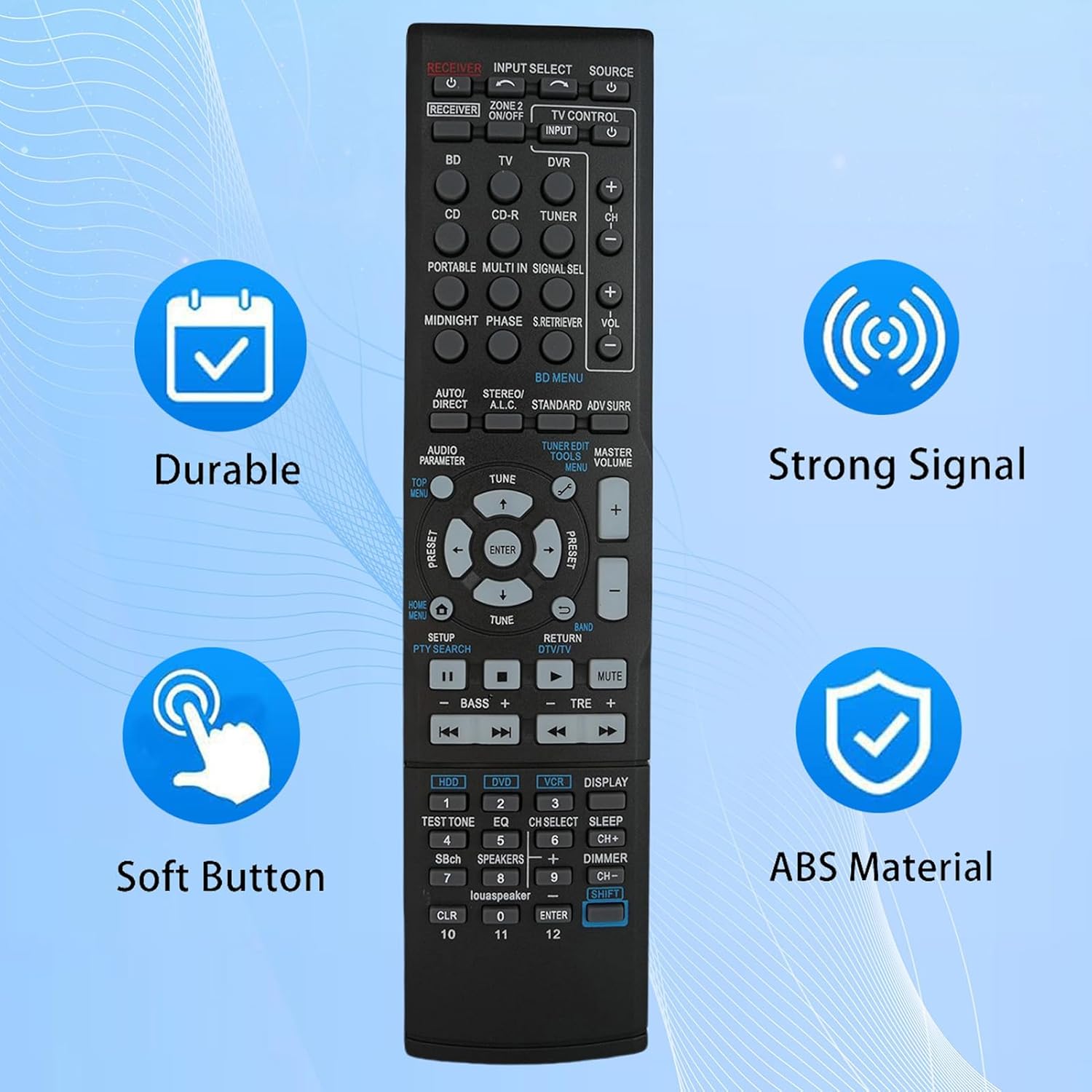 Kassionel Replacement Remote Control Instruction Manual for Pioneer AV ...