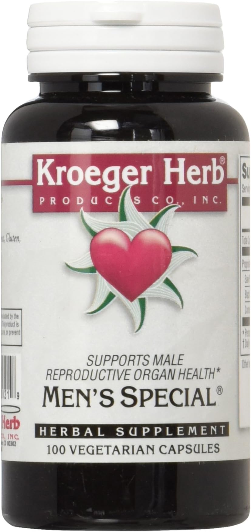 Amazon.com: Kroeger Herb Men's Special Capsules, 100 Count : Health ...