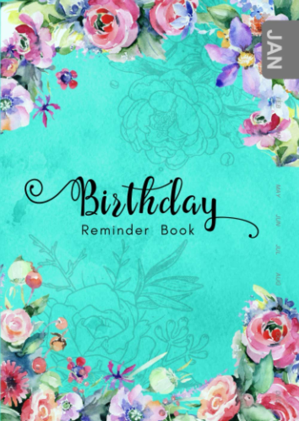 Birthday Reminder Book: B6 Small Notebook for Recording Birthdays and ...
