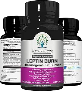 Amazon.com: NatureGenX Leptin Burn - Thermogenic Fat Burner, Appetite ...