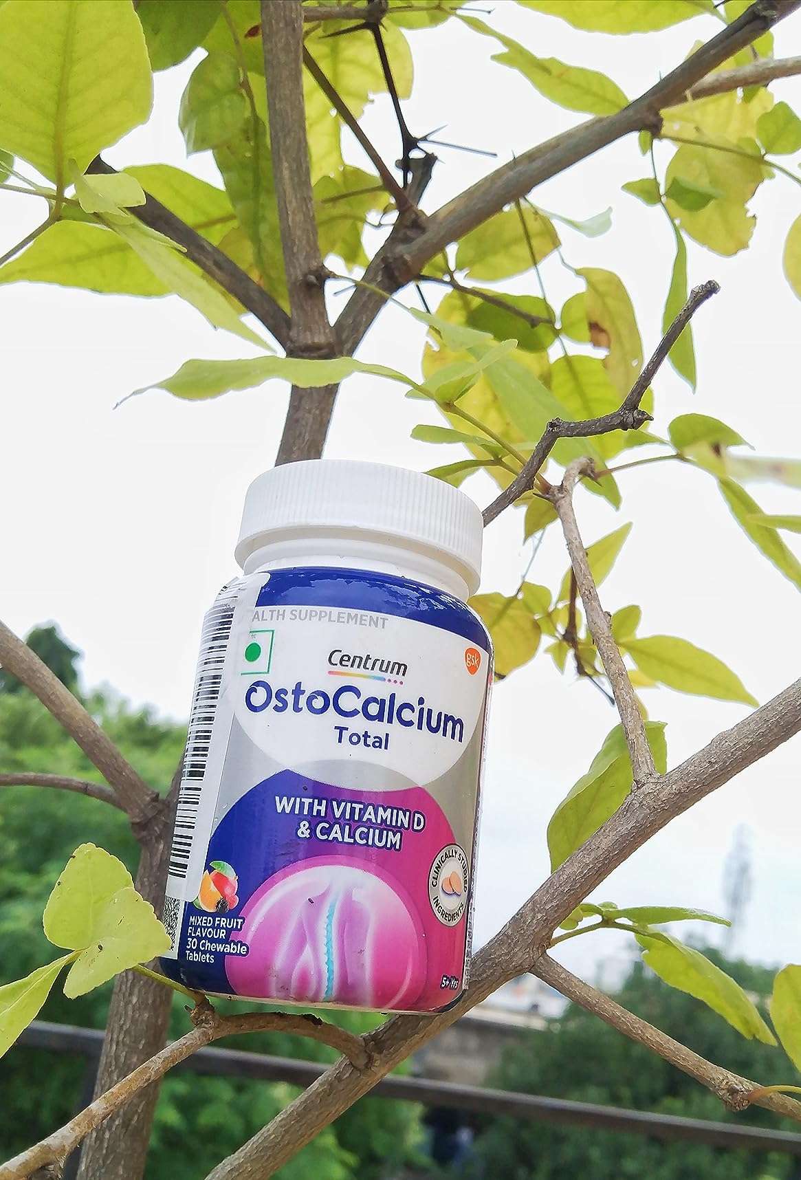 Centrum OstoCalcium Total Chewable Tablets for Women & Men | Vitamin D ...