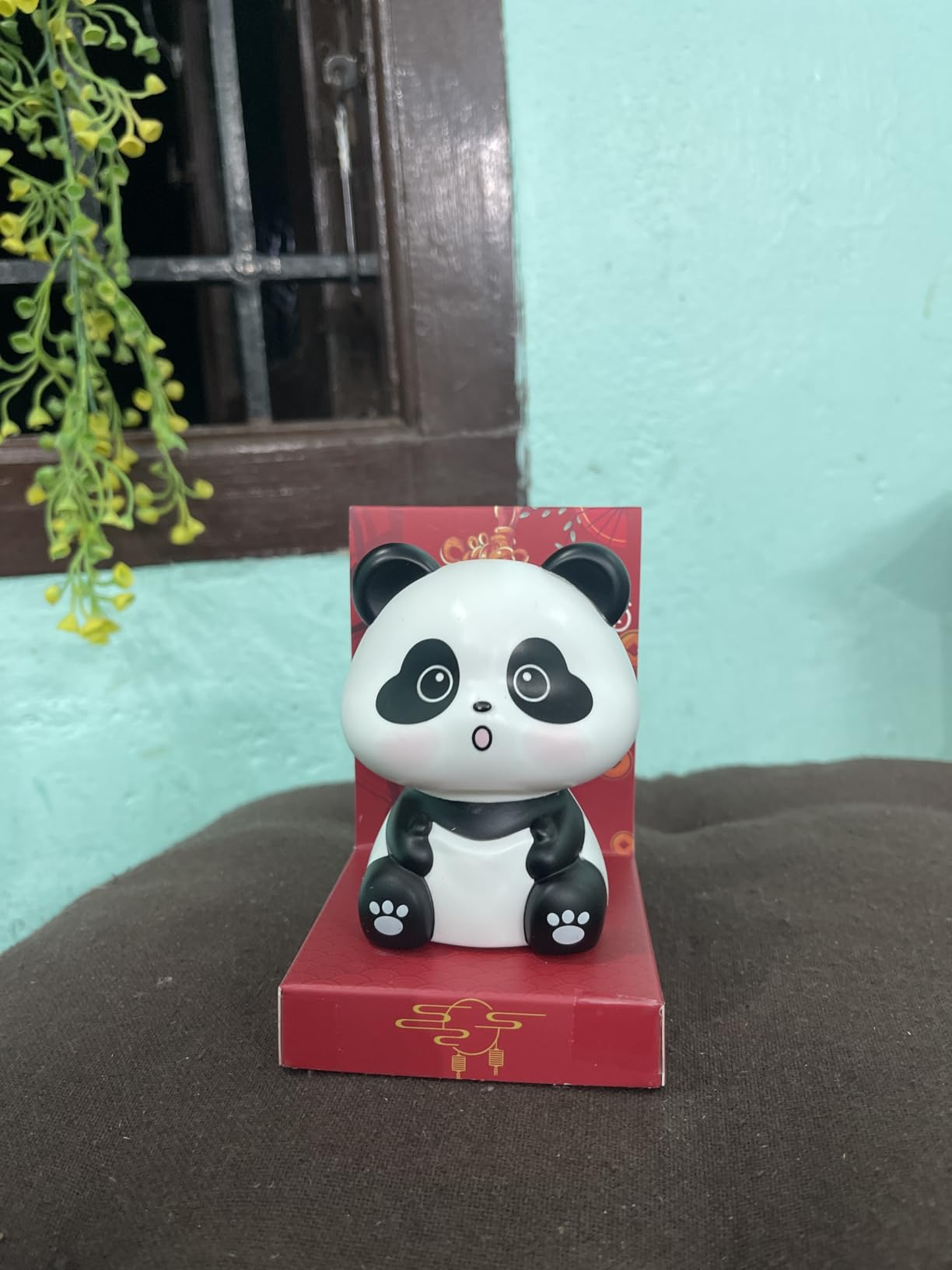 Buy Futurestic Fashion Solar Powered Panda Bobblehead for Car Dashboard ...