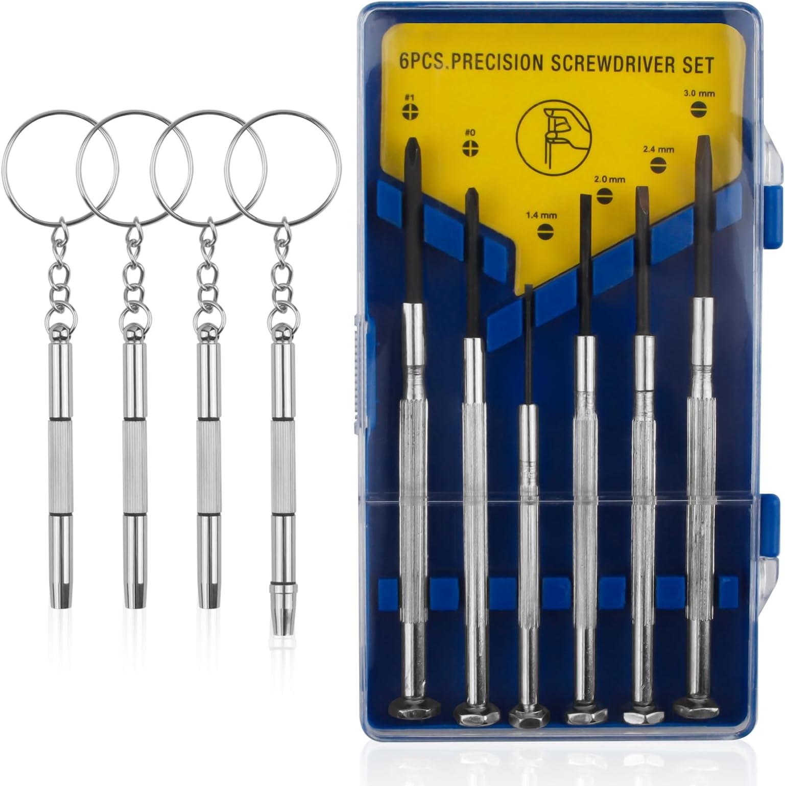 Eazypower 83635 8Piece 9-1/2 To 12" Push Pull Click Screwdriver with ...