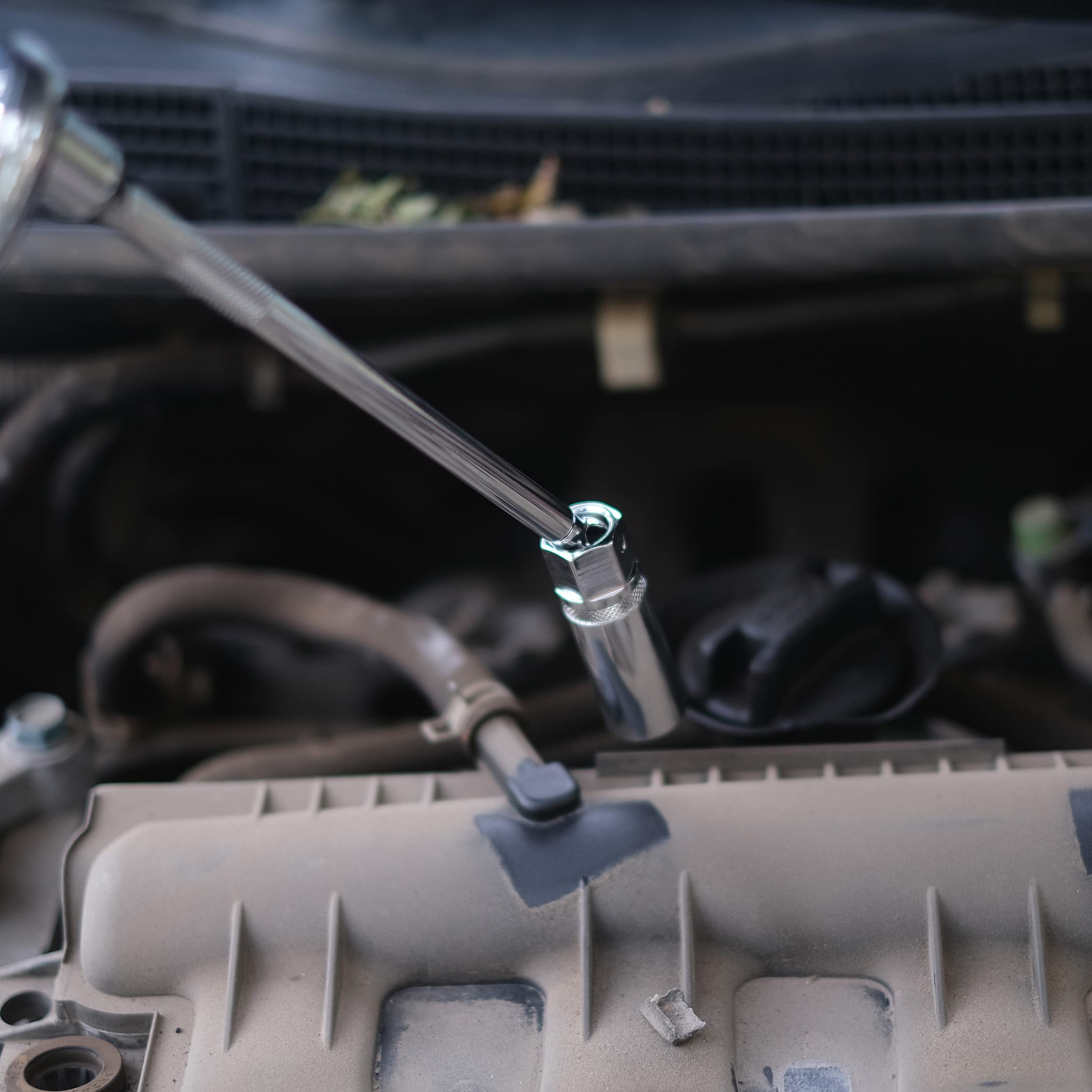 Snapklik.com : Spark Plug Socket Kit - 5 Piece 360-degree Magnetic ...