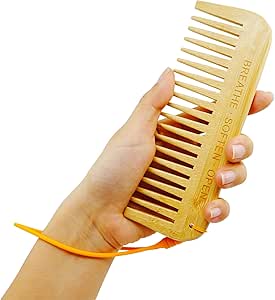 Birthing Comb for Labor Pain Natural Bamboo 6.6" Labor Comb for ...