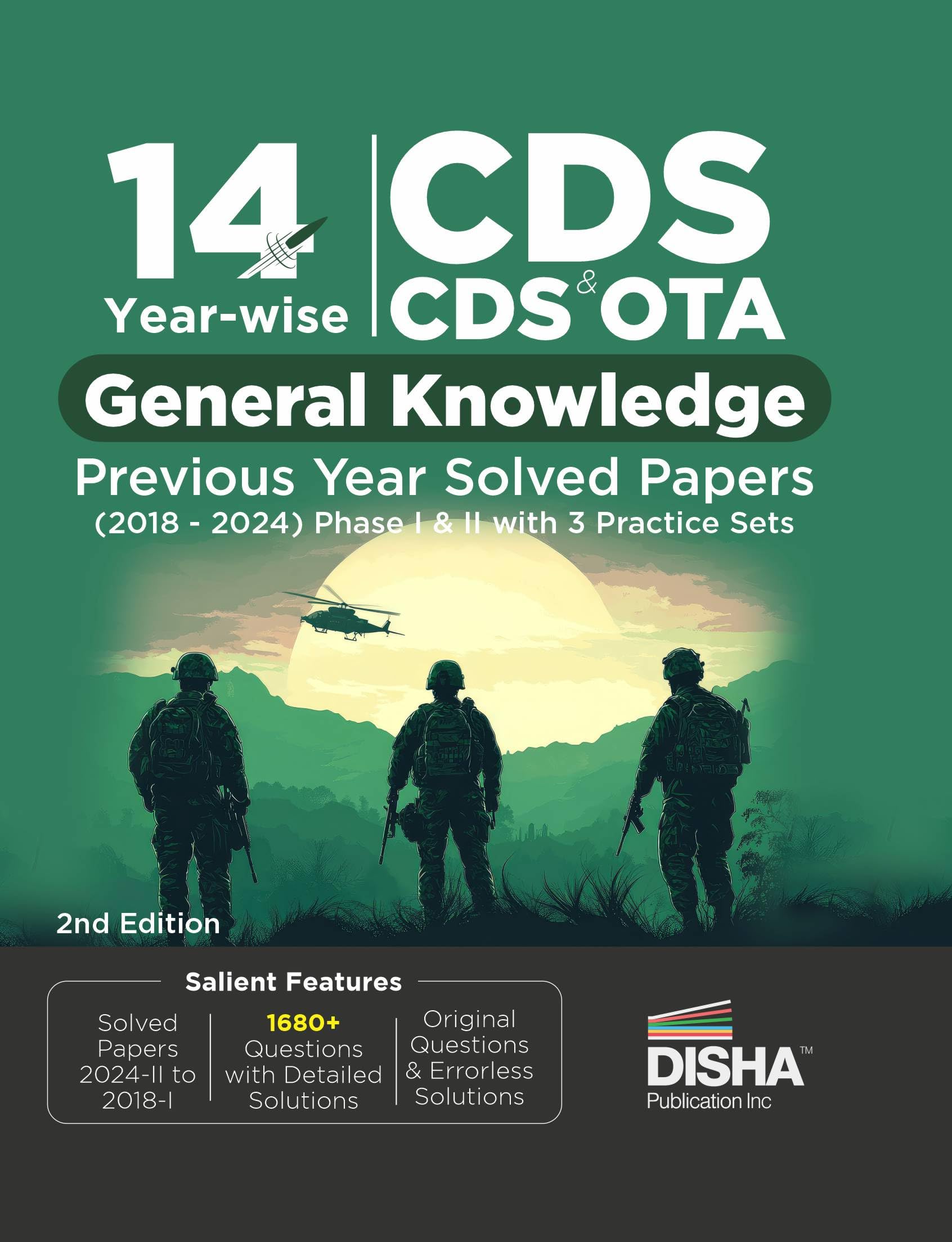 Buy 14 Year-wise CDS & CDS OTA General Knowledge Previous Year Solved ...