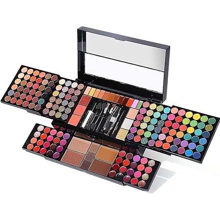 Amazon.com : 78 Colors Pink Cosmetic Make up Palette Set Kit ...