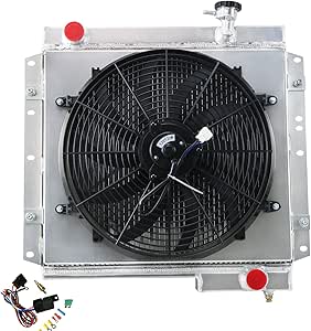 Amazon.com: 4 Row Radiator Fan Shroud Set Compatible With 1958-1984 ...