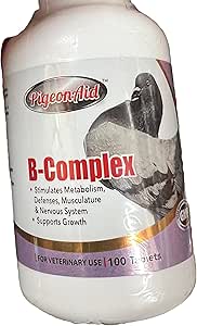 Amazon.com: B-Complex for Pigeons PALOMAS 100 Tablets : Health & Household