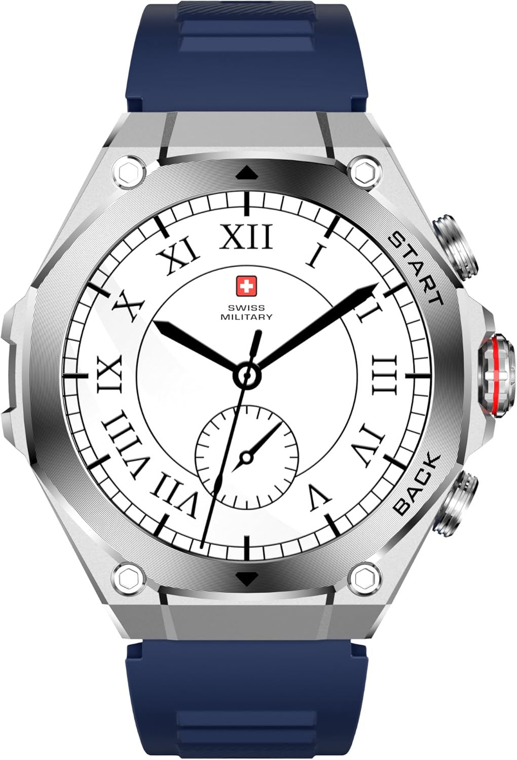 Swiss Military DOM6 Smartwatch 1.43" AMOLED, Bluetooth Calling, Multi ...