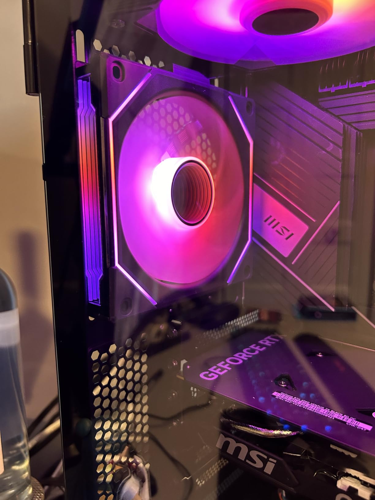 Lian Li UNI Fan SL-INF 120 RGB Infinity Mirror ARGB Fan 120mm Black 1 ...