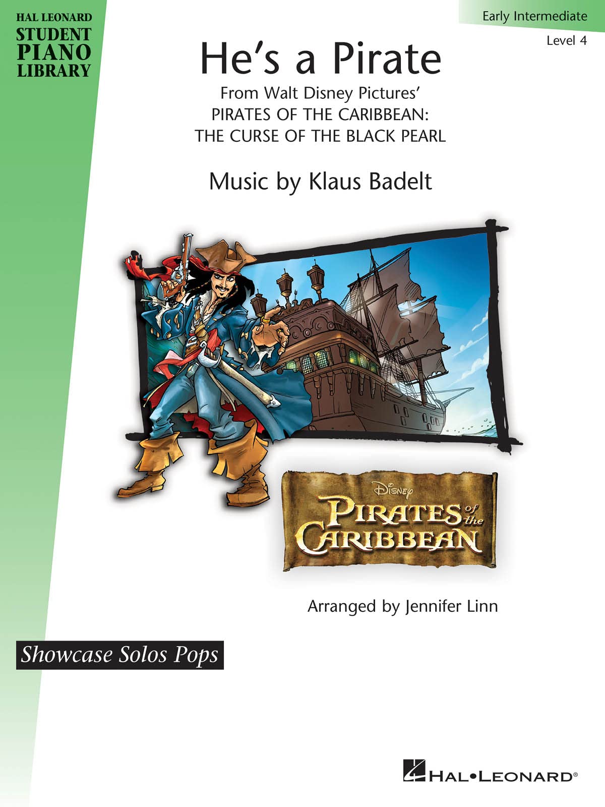 He's a Pirate: Hal Leonard Student Piano Library Showcase Solo Level 4 ...