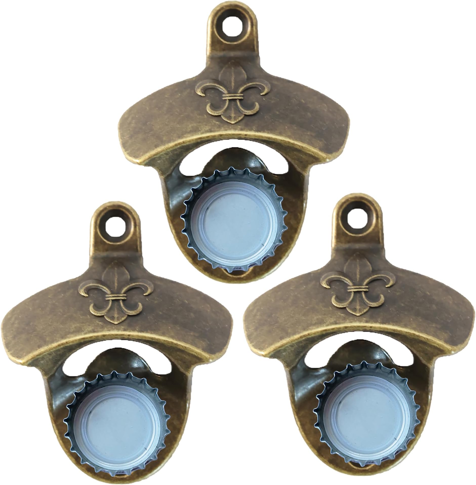 Amazon.com: HAIICEN Vintage Wall Mounted Beer Cap Opener with Magnets ...