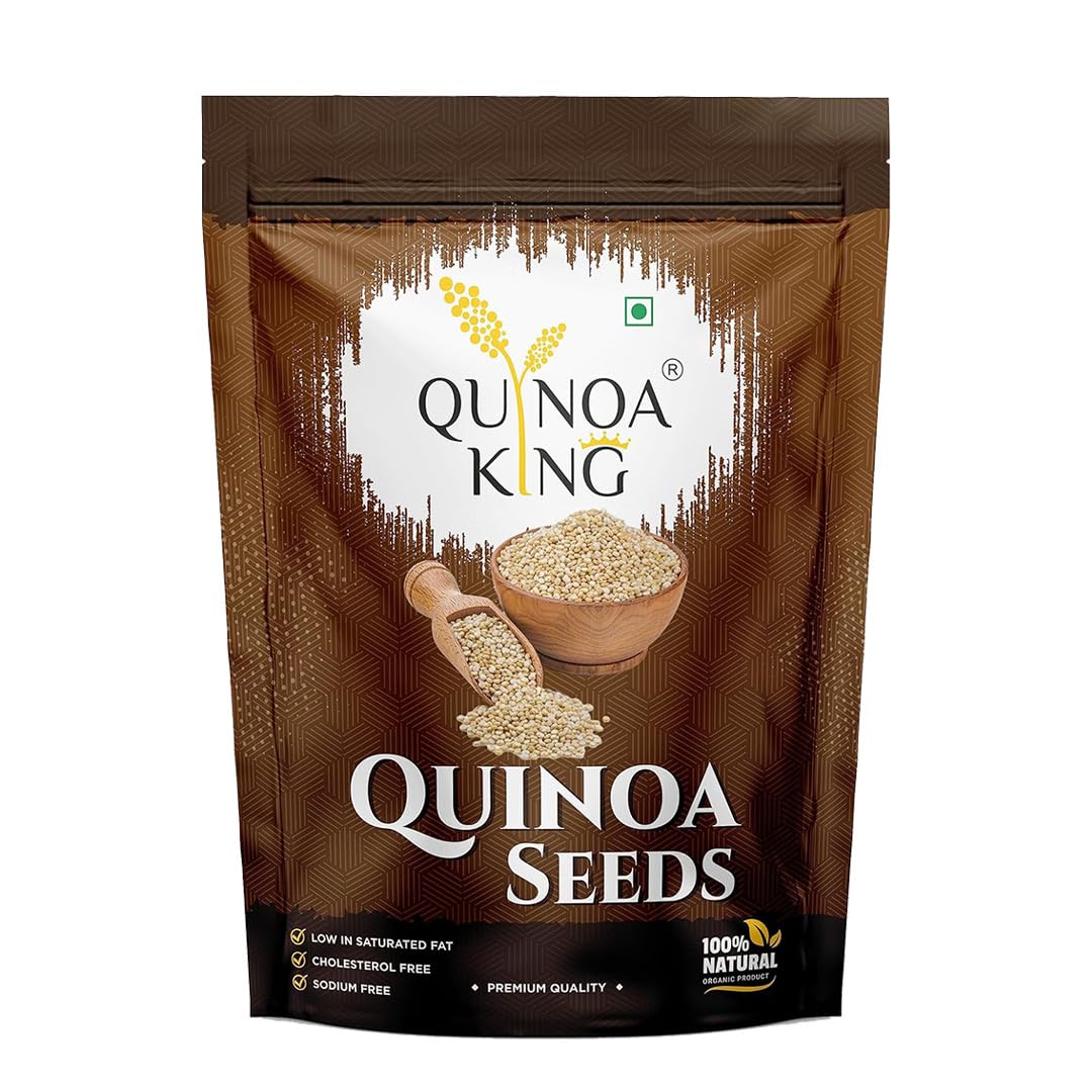 Quinoa King 100% Pure & Natural Quinoa 1kg High Protein & Fibre Healthy ...