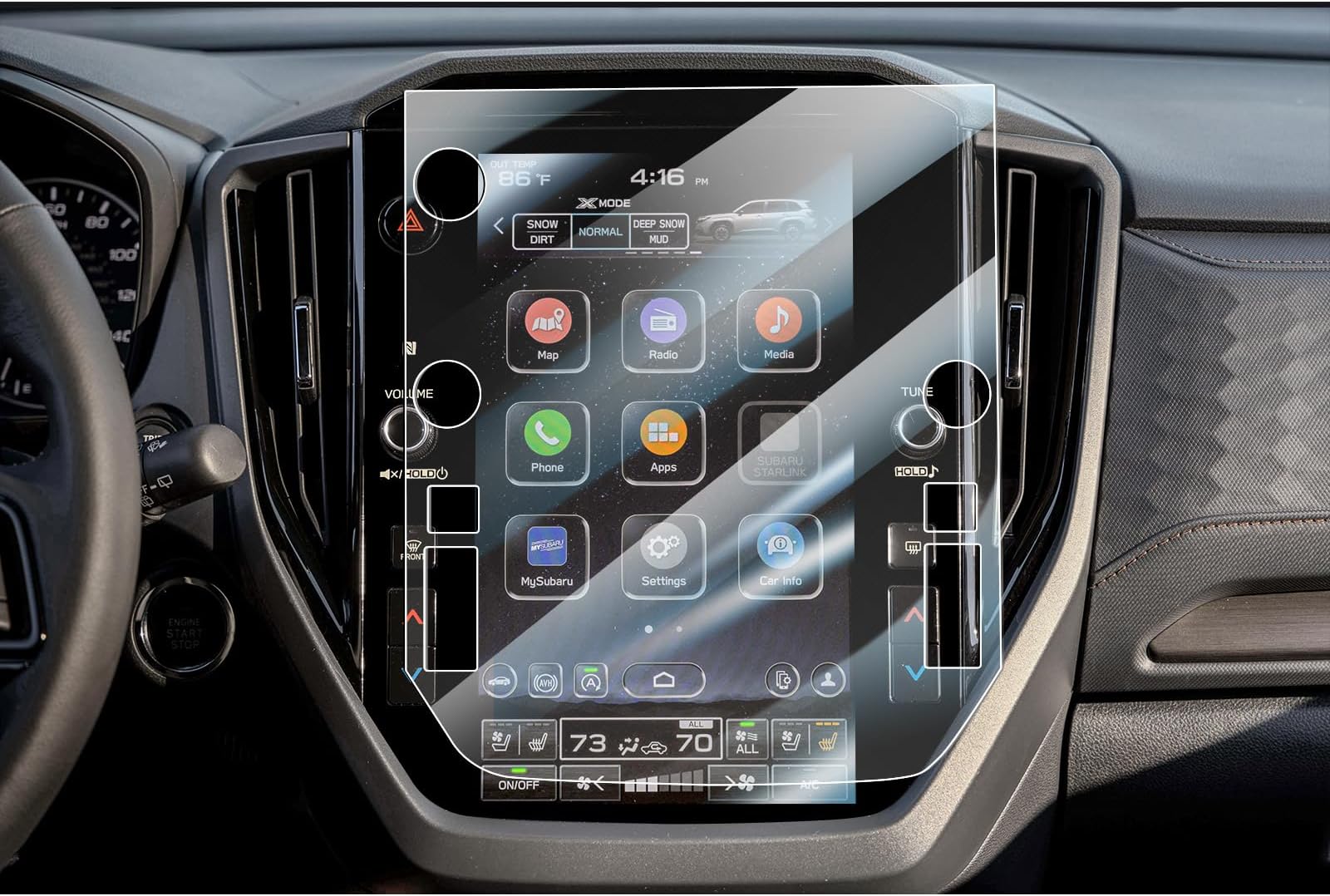 Amazon.com: CDEFG Screen Protector for Subaru Crosstrek/WRX 2022 2023 ...