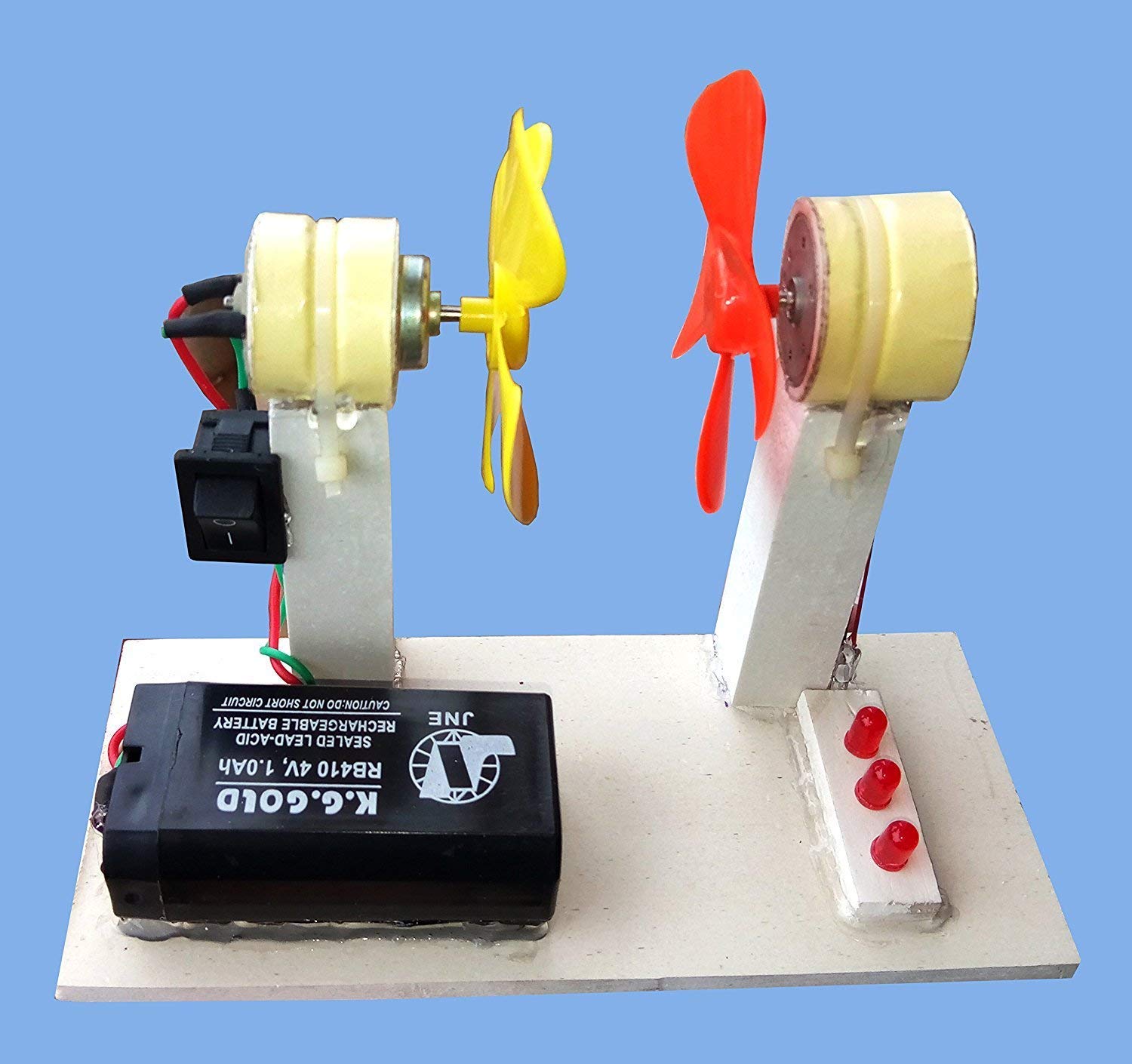 Mini Wind Turbine Science Projects Micro Wind Turbines Generator Motor