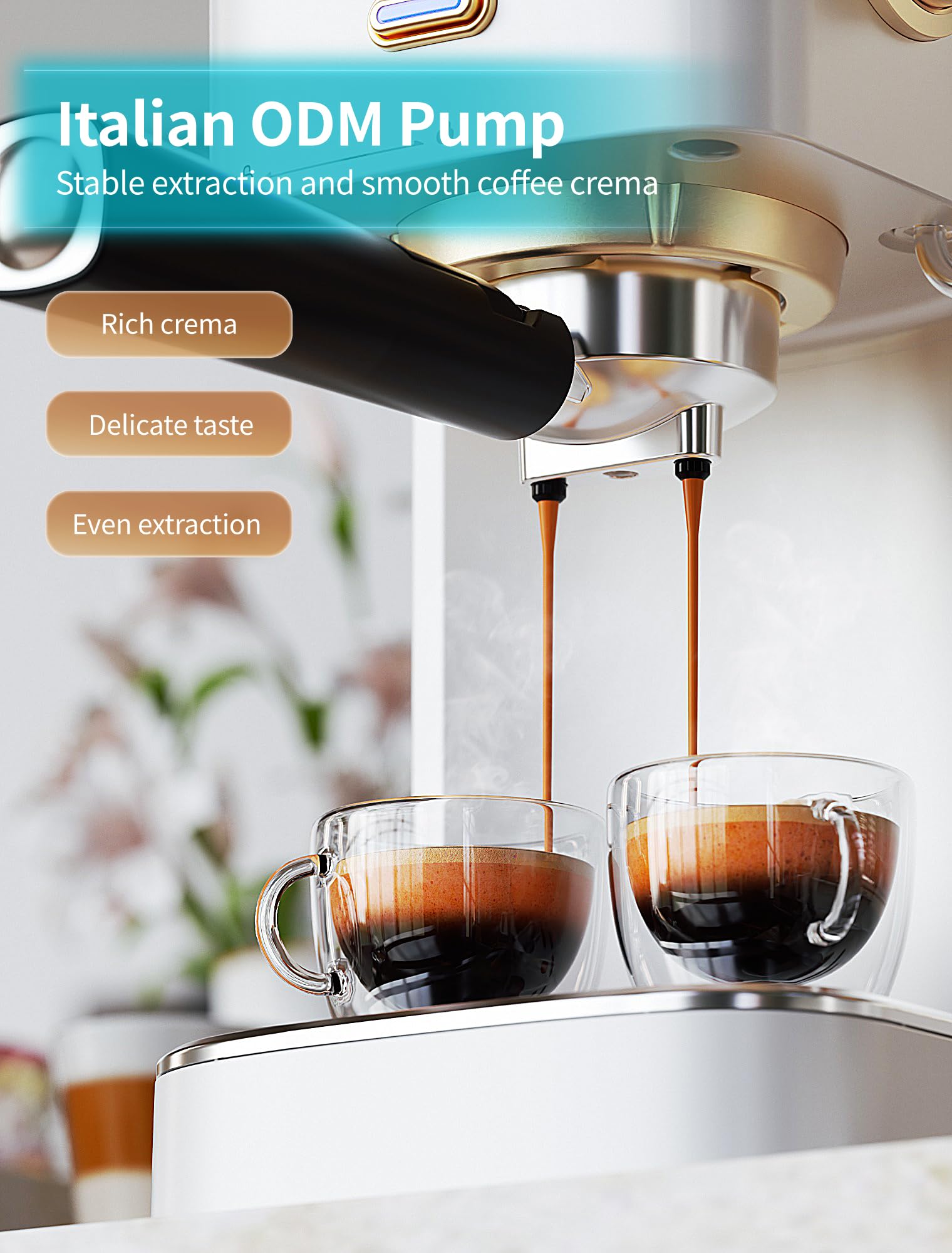 Snapklik.com : Gevi 20 Bar High Pressure Commercial Espresso Machines ...