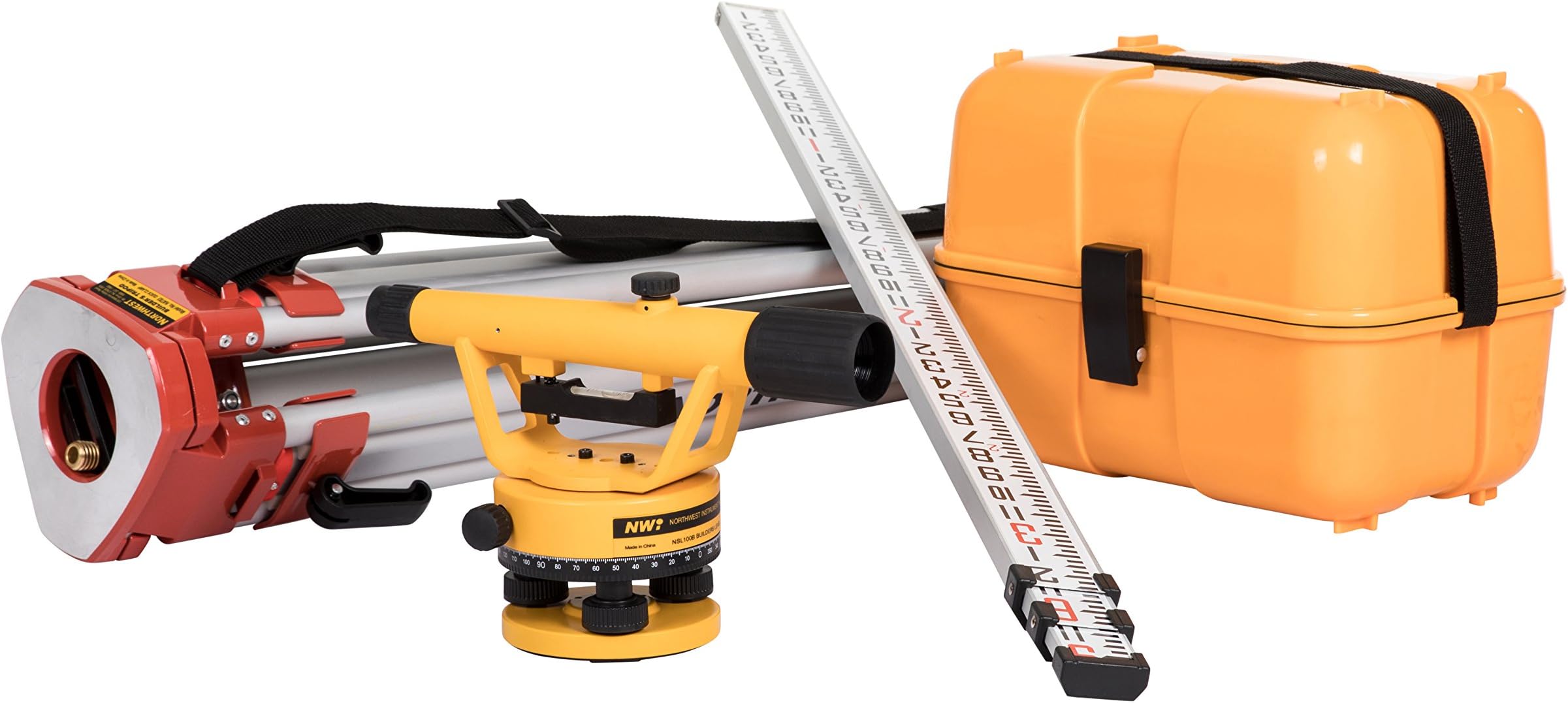 David White LT6-900 Meridian 22X Optical Level-Transit Kit (10ths ...