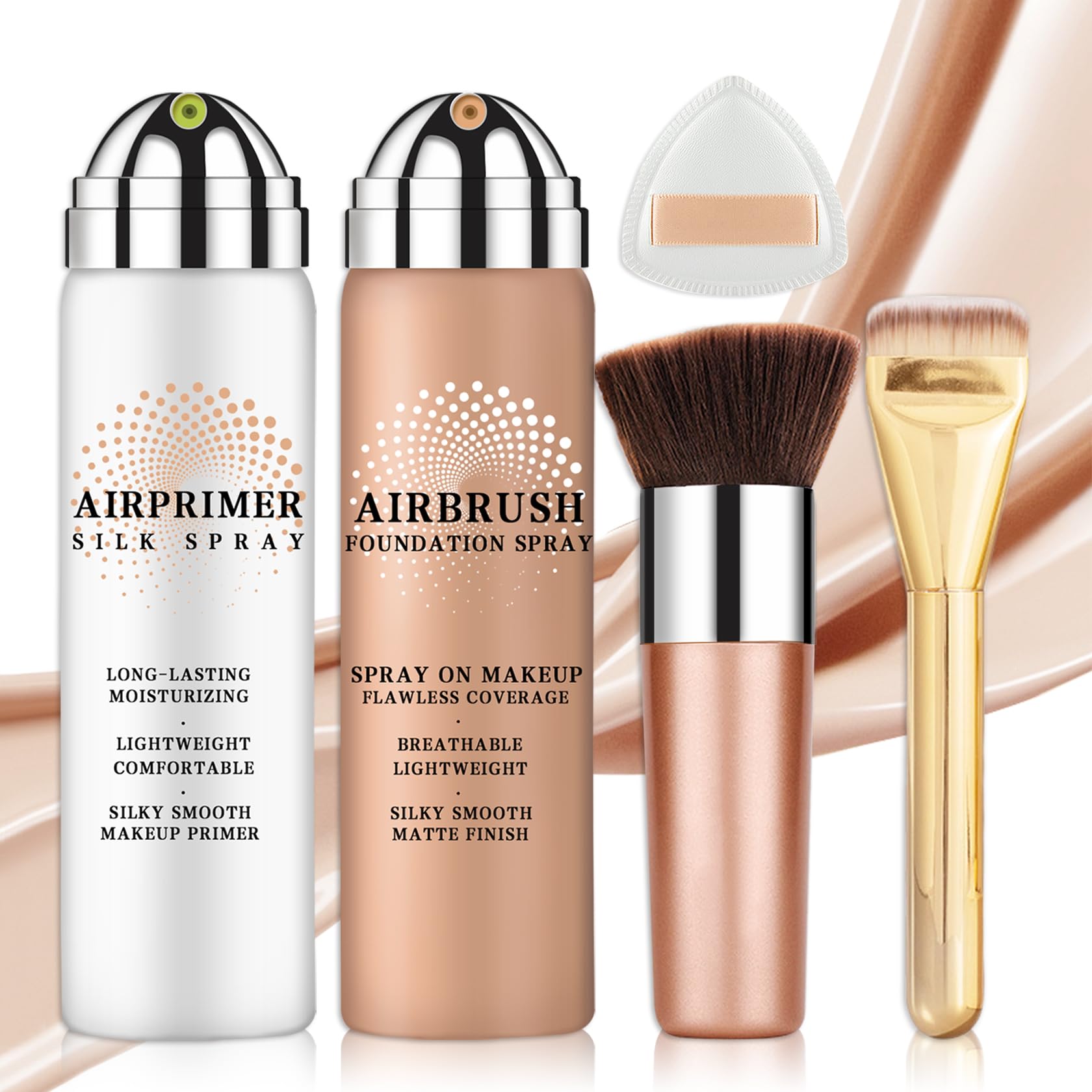 Amazon.com : AIUEO Airbrush Foundation Makeup Spray Magic Minerals ...