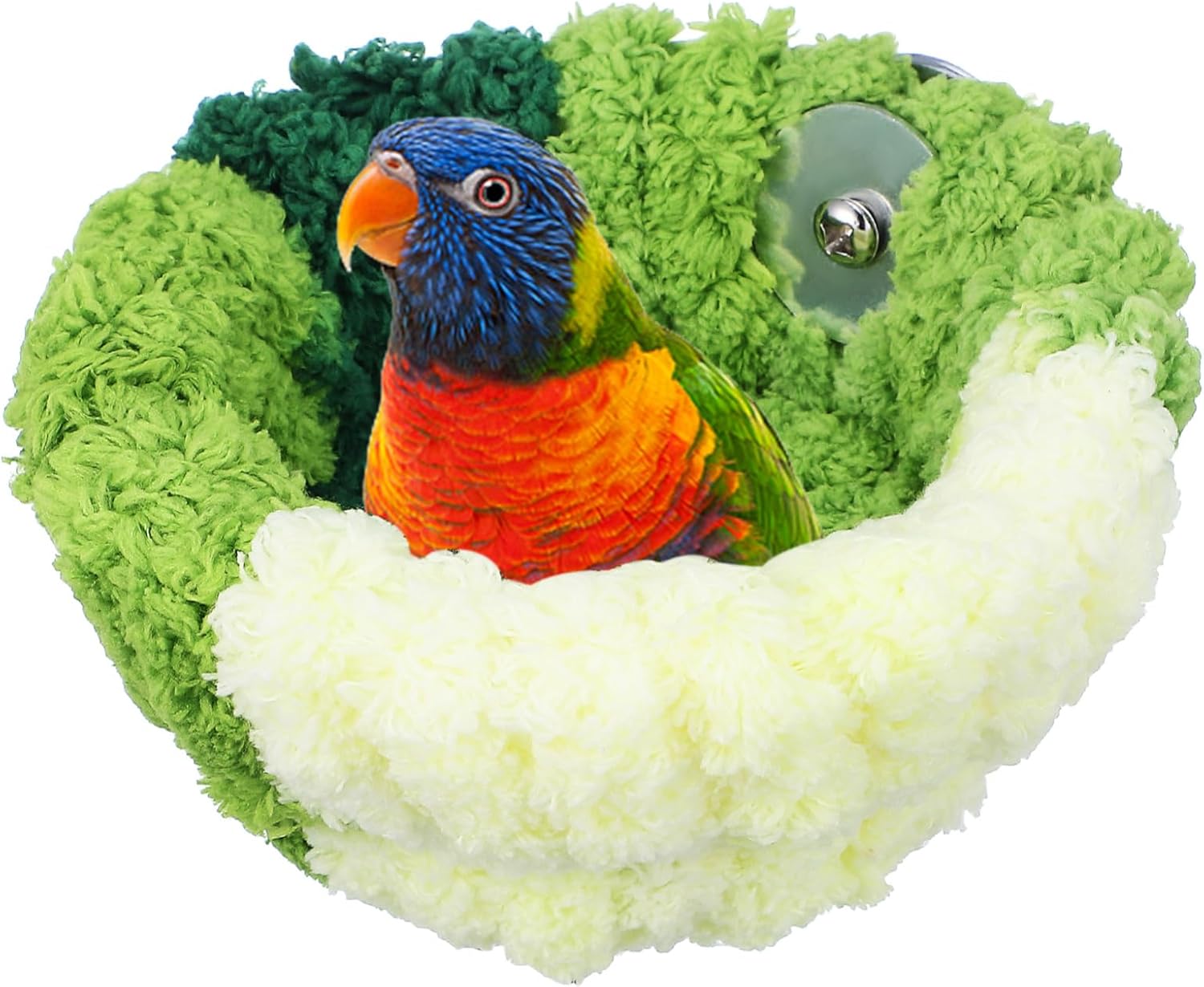 Amazon.com : GANAZONO Warm Bird Nest for Cage Plush Hanging Bird Bed ...