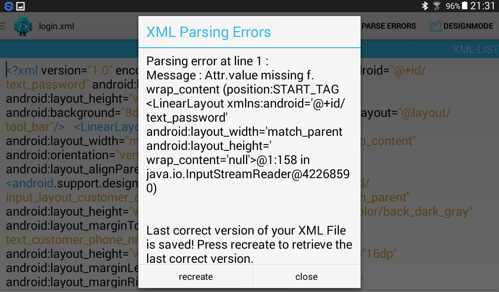 easyGUI - Android XML IDE - App on Amazon Appstore