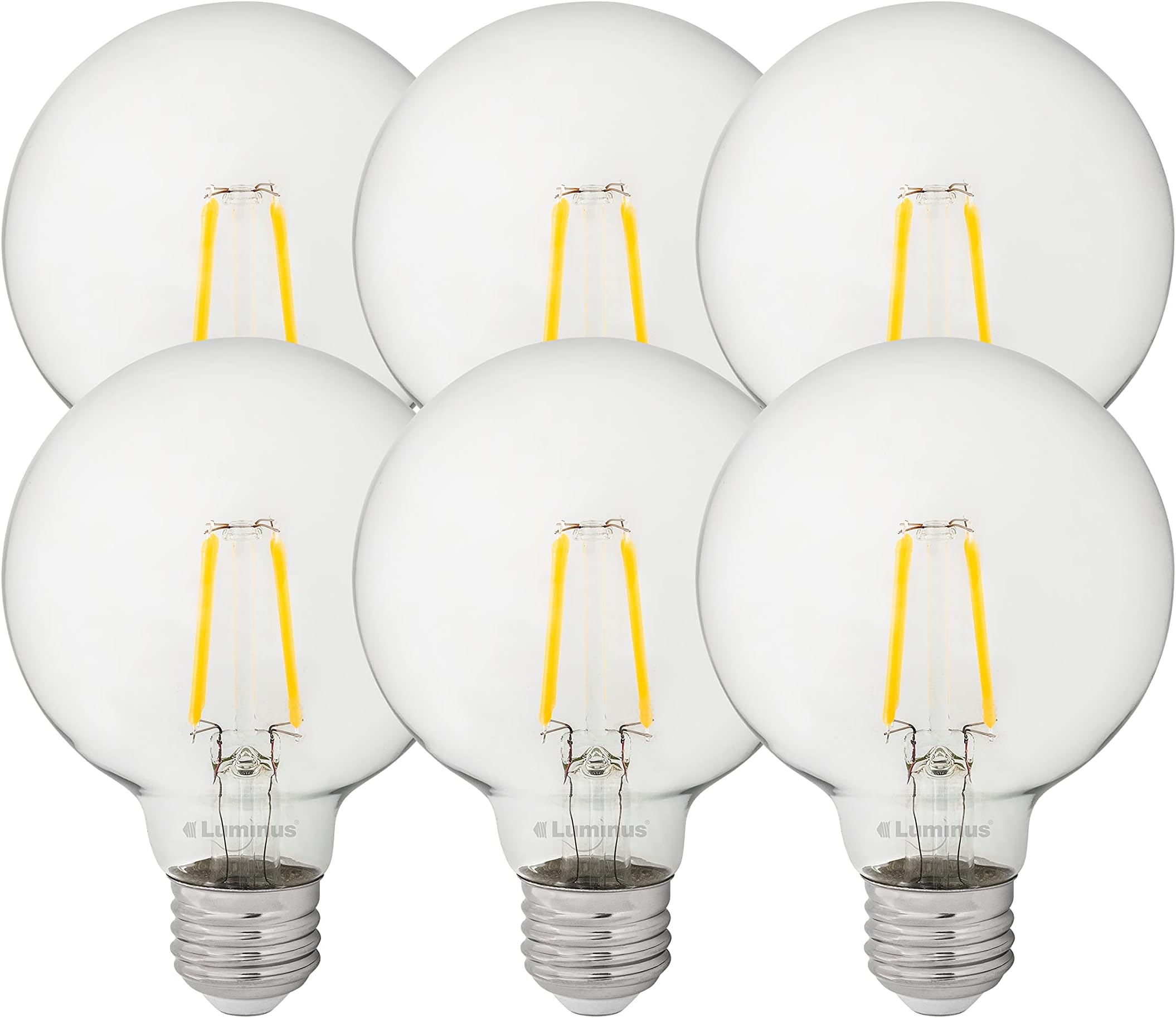 Luminus Led Bulb Clear 60W G25 Filament Equivalent (7W) 800 Lumens ...