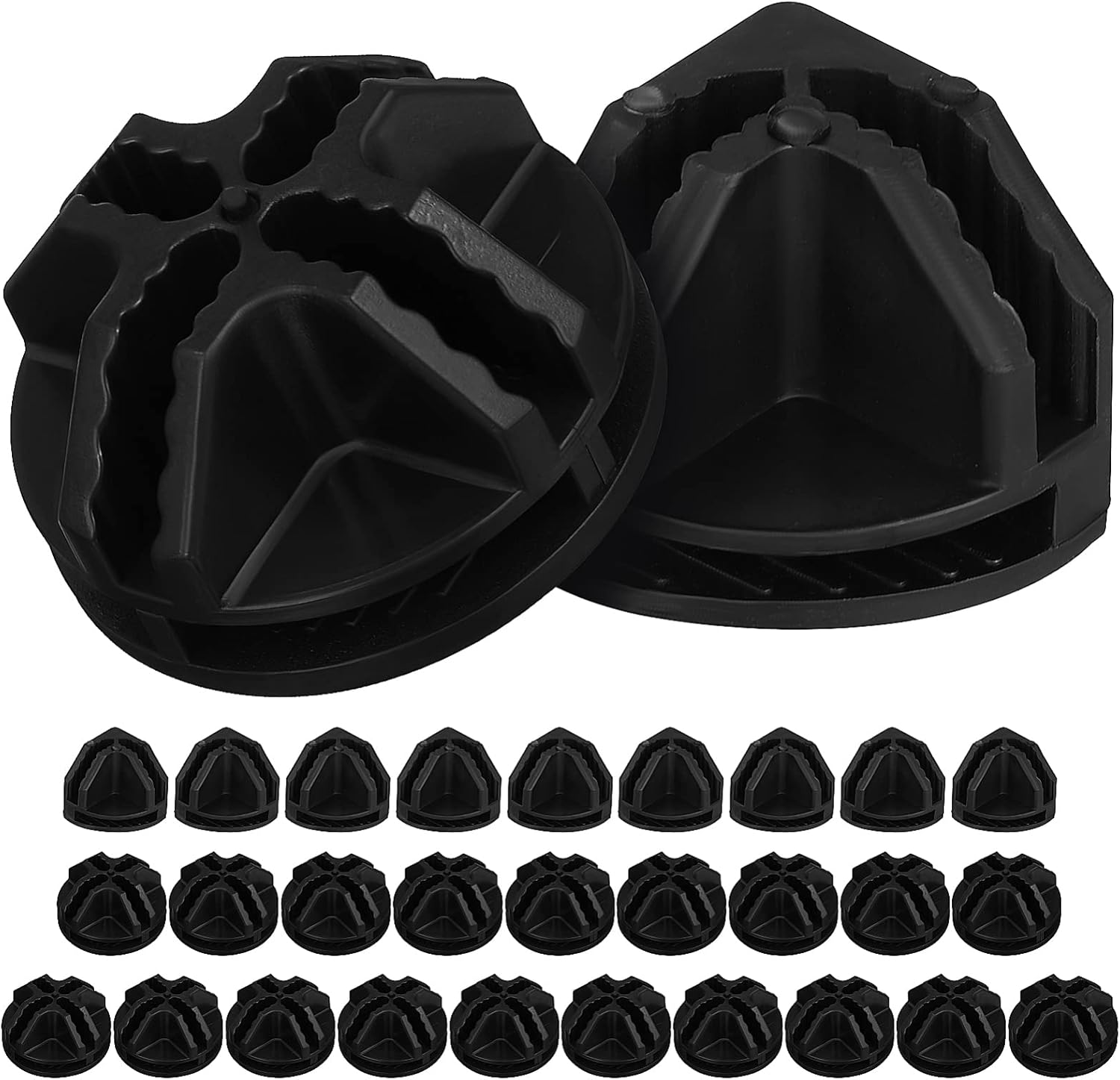 Amazon.com: SEWACC 30 Pcs Wire Cube Connectors Plastic Connectors ...