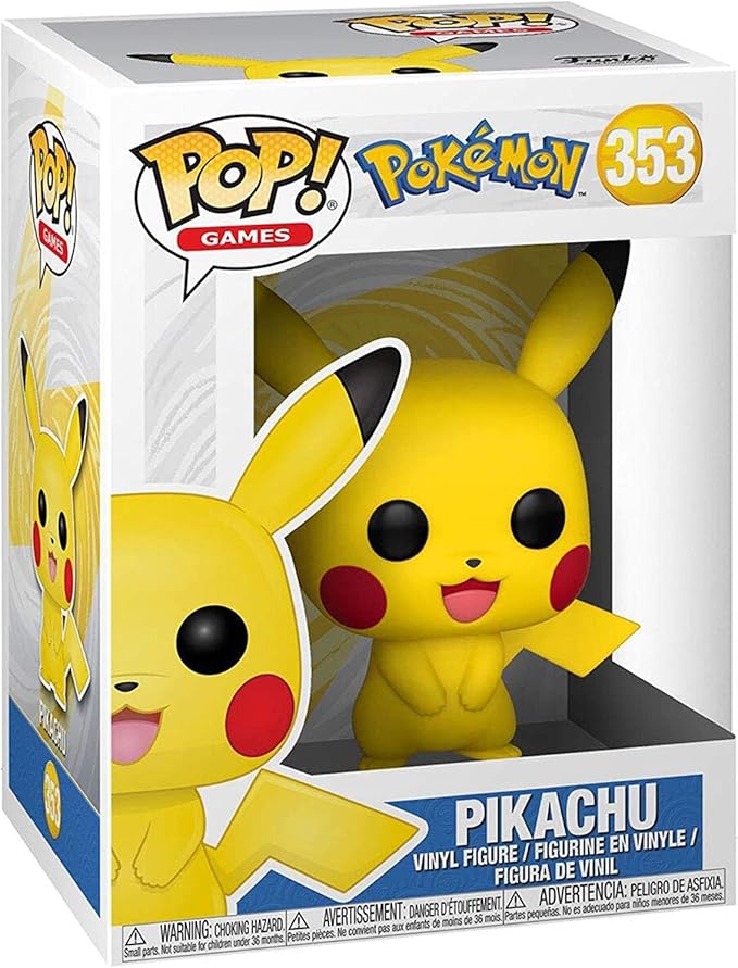 Amazon.com: Funko 31528 Pop Games: Pokemon S1- Pikachu : CDs & Vinyl